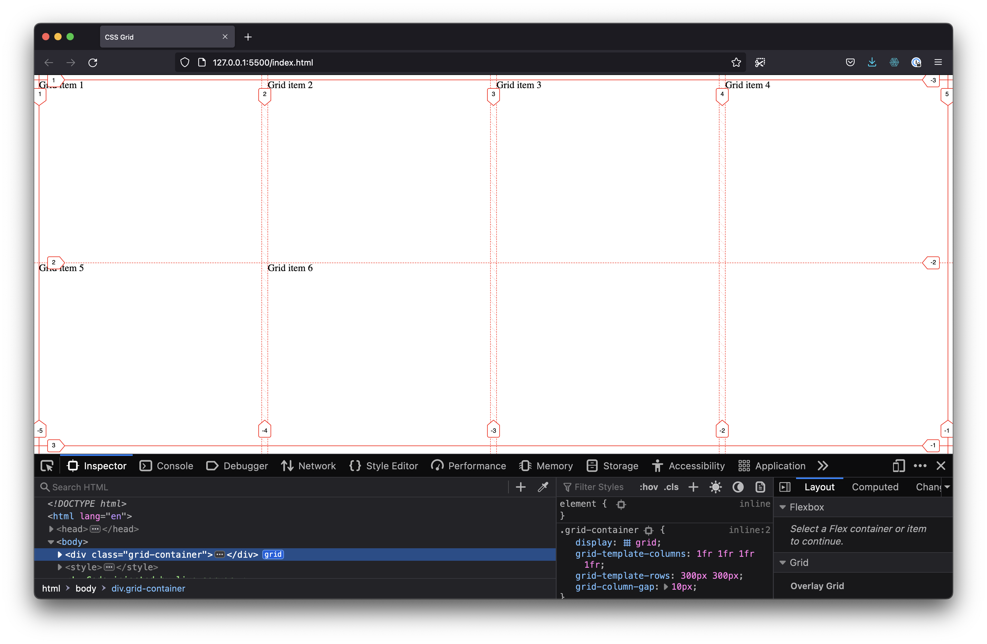 CSS Grid Publication Station